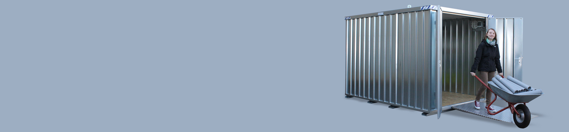 Baustellencontainer für Material-Lagerung | BOS Best Of Steel